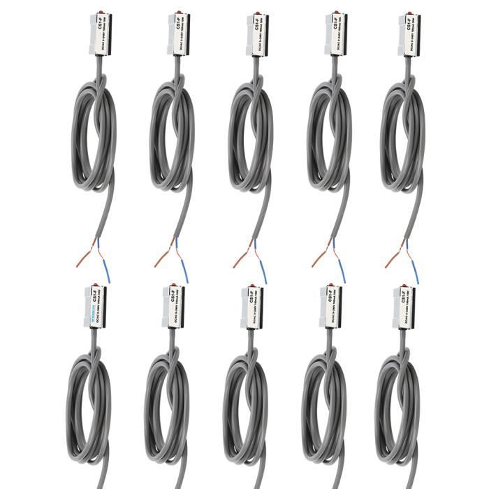 Capteur magnétique pneumatique, interrupteur magnétique à cylindre Reed ...