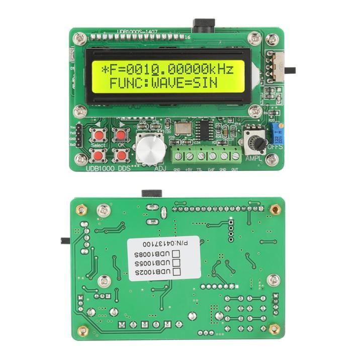 YOSOO Générateur de fonction DDS YOSOO Générateur de source de signal Module DDS de générateur ...
