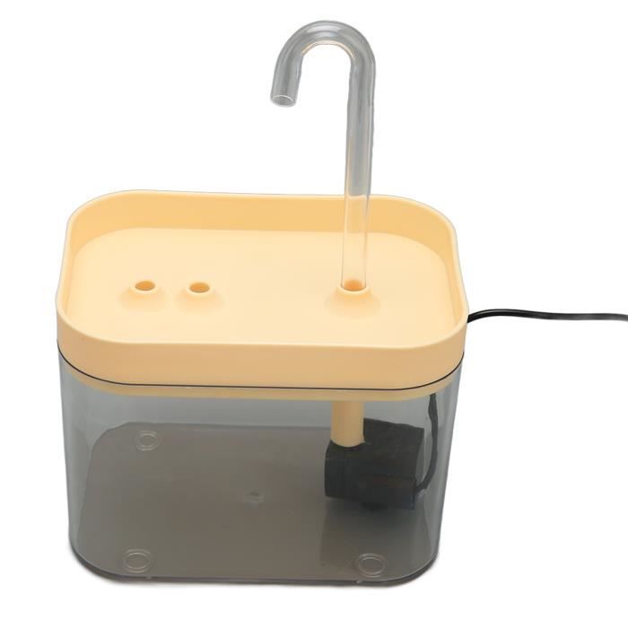 YOSOO Fontaine à eau pour chat 1.5L USB automatique - Cdiscount Electroménager