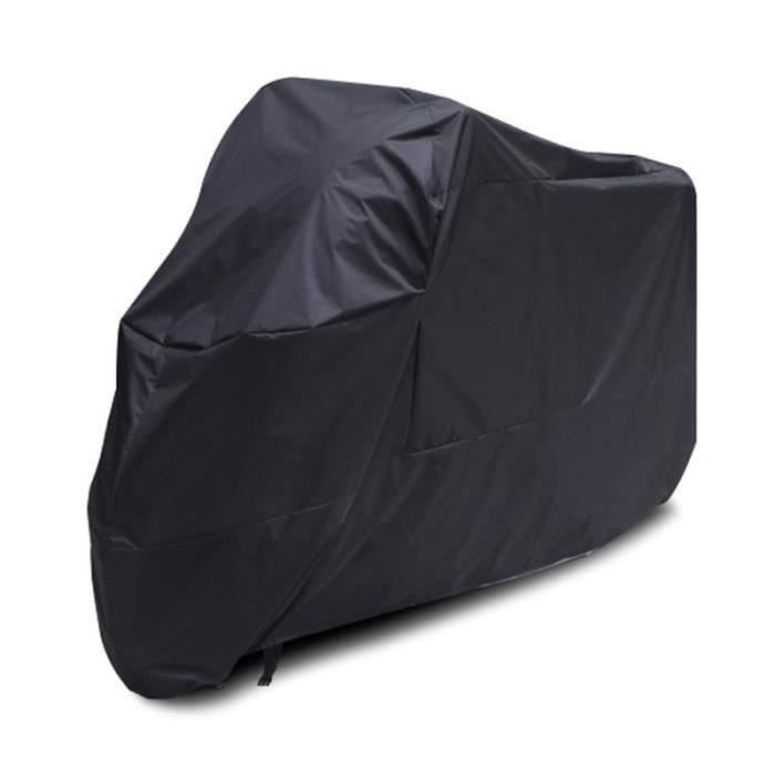 Housse Bache MOTO Couvre-Moto velo VTT scooter Taille XL 245cm Noir ...