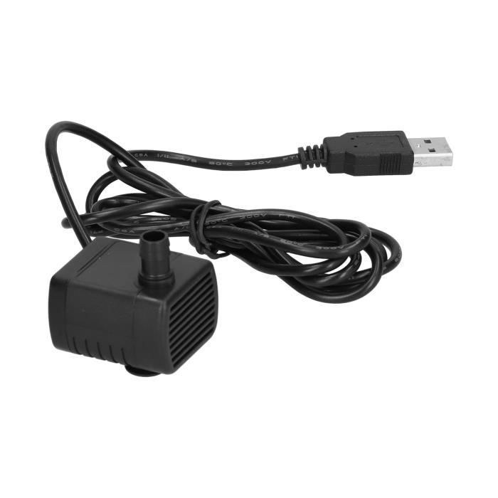 ZJCHAO Micro pompe submersible Pompe à eau USB Plug Brushless Micro ...