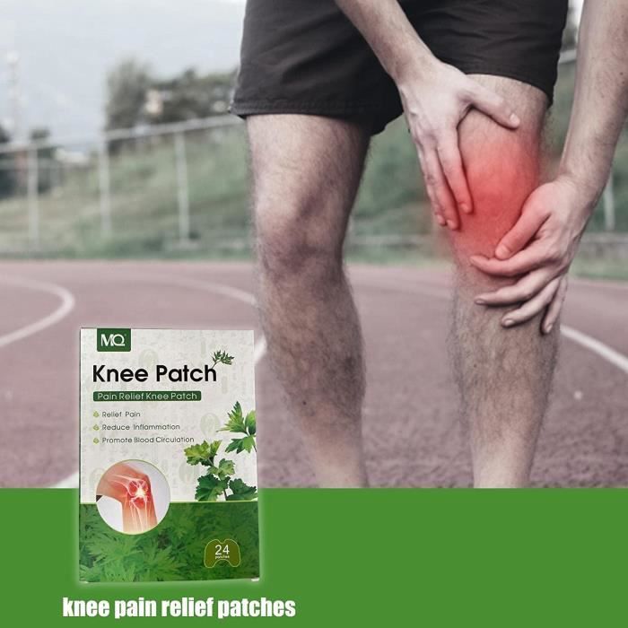 24 Patchs de Genou,Patchs de soulagement des douleurs au Genou - Patch ...