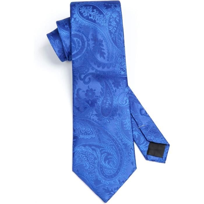 Cravate Homme Paisley Cravates en Soie pour Hommes Mariage Cravatte et ...
