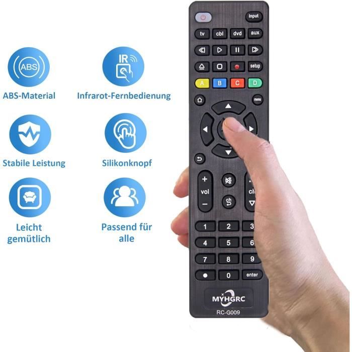 Télécommande Universelle Pour Tous Les Téléviseurs, Lecteurs Blu-Ray ...