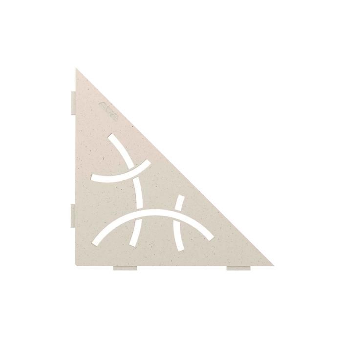 Tablettes d'angle de douche Shelf- E-S1 - FLORAL - Acier inoxydable ...