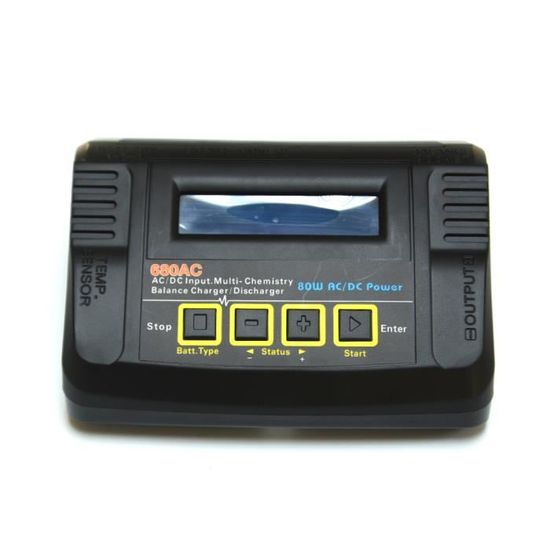 Chargeur de batterie,chargeur de batterie RC à double puissance,680AC ...
