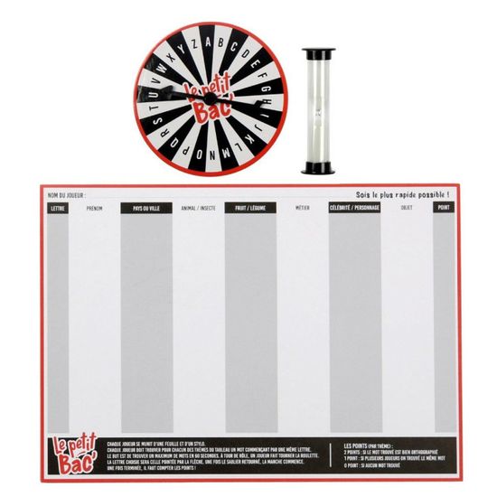 Jeu du Baccalauréat "50 Feuilles" 29cm Gris & Blanc - Cdiscount Jeux ...