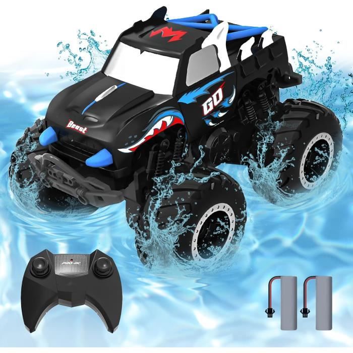 Voiture Télécommandée Enfant, 1:20 Monster Trucks, Off-Road RC Voiture, 360°Rotation Camion ...