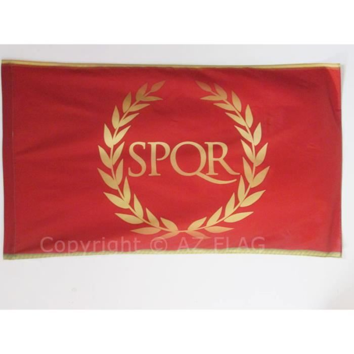 Drapeau Empire Romain 150x90cm - des romains - Jules César - Cdiscount ...