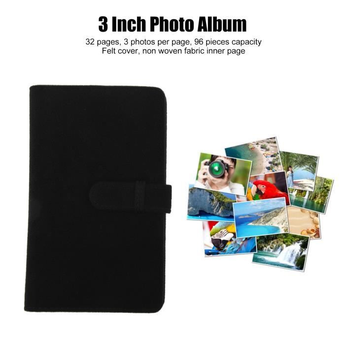 QID-porte-Photo en papier Album Photo, Dossier Photo de 3 Pouces ...