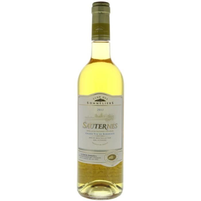 SAUTERNES Cuvée Spéciale Vin de Bordeaux - Blanc - 75 cl - La cave ...