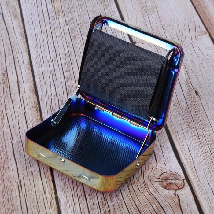 Boîte à rouler les cigarettes en métal Fournitures pour fumeurs à ...