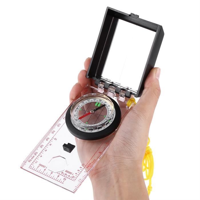 Fdit boussole avec règle Boussole multifonctionnelle avec règle de ...