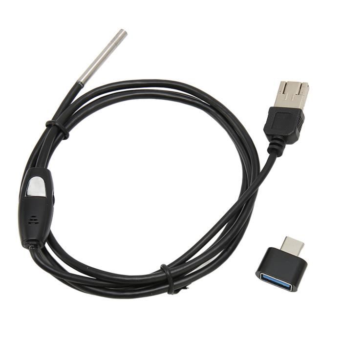 Mothinessto Endoscope de type C Endoscope USB 1080P, caméra 3.9mm ...