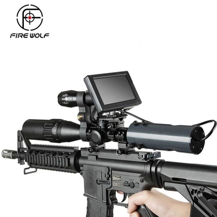 Caméra Vision Nocturne Fire Wolf Infrarouge avec Ecran LED Chasse ...