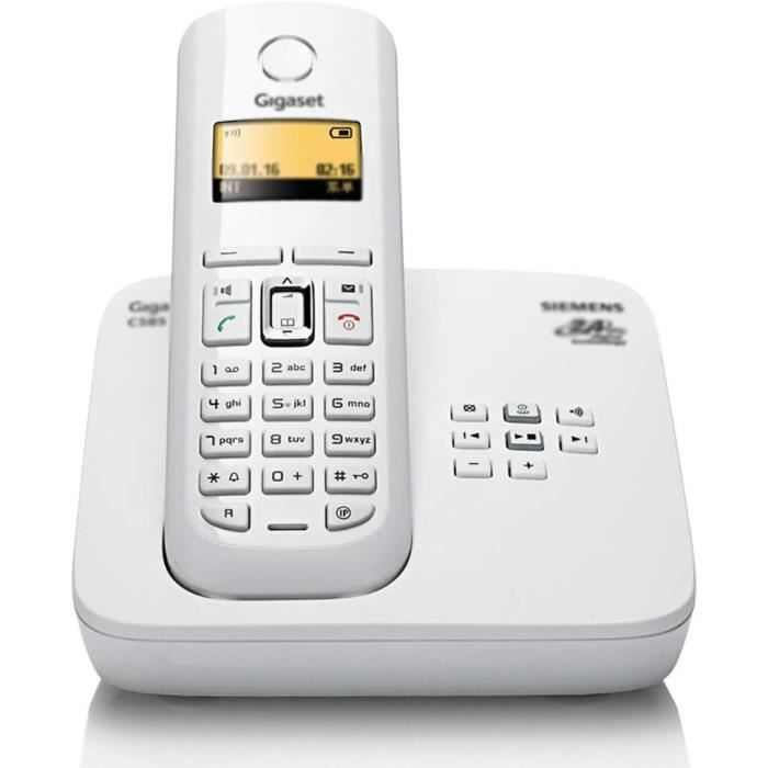 Téléphone Fixe 2. 4G sans Fil avancée Home Phone, NUISIBLES Call ...