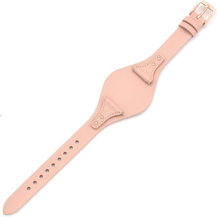Bracelet De Montre En Cuir Véritable De 18 Mm Pour Fossil Es4286 Es4114 ...