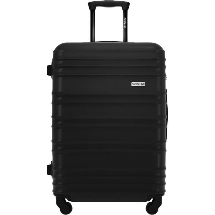 Grande valise 76X51X29 cm 91 litres, bagage en soute, coque rigide en ...