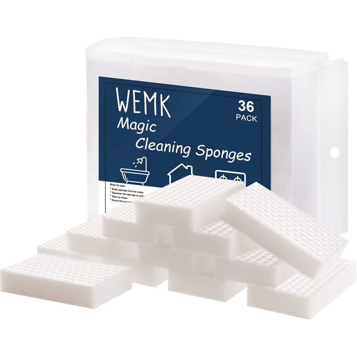 Eponges Magiques, Pack de 36 Gomme Magique, 2X Extra Densité Effaceur ...