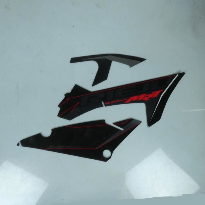 Autocollant stickers - Rieju - MRT Pro - Kit déco Black Series - 15 ...