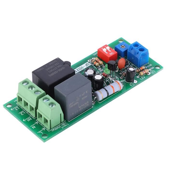 Fangming-Module de relais de retard Adjustable Time Delay Relay Module ...
