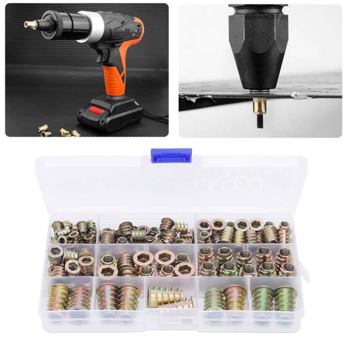 Ecrous en bois pour meubles - ZJCHAO - crou de meuble - tête hexagonale - durable - Cdiscount ...