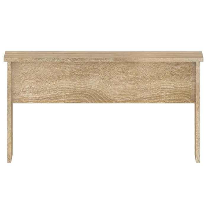 Table basse chêne sonoma - vidaXL - 80x50,5x41,5 cm - Bois d'ingénierie ...