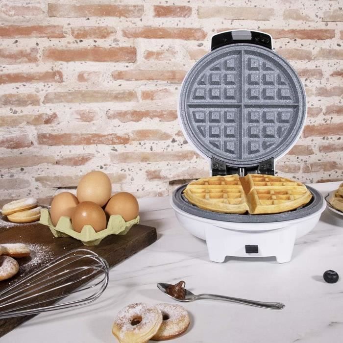 Gaufrier Fun Gofrestone 3In1. Revêtement Antiadhérent Rockstone, 3 ...