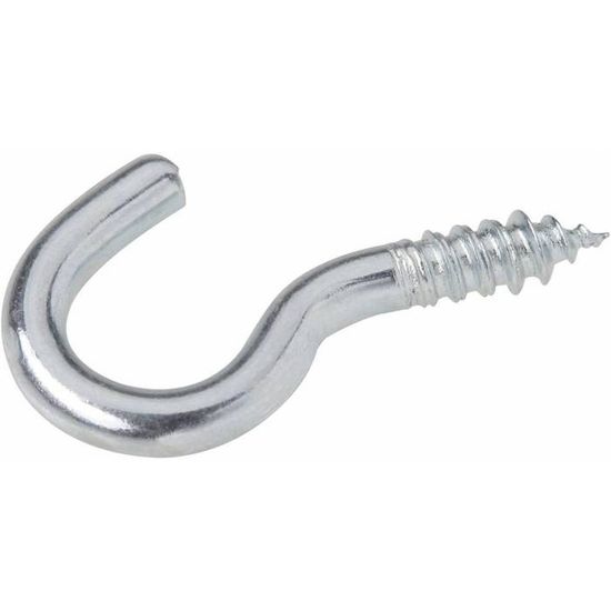 Vis à crochet coudé - TOOLCRAFT - Lot de 50 - Acier - Empreinte Fente ...