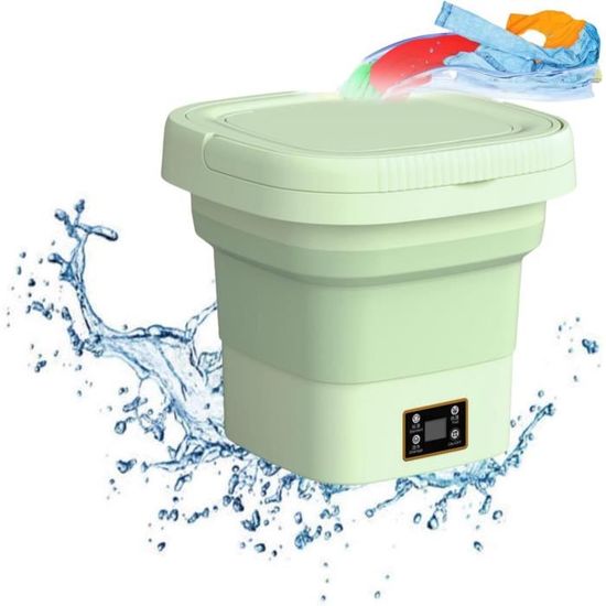 Mini Machine À Laver Pliante, Mini Laveuse Pliable, Laveuse Portable ...