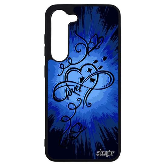 Coque Telephone Pour Samsung S23 Plus Silicone Infini Love Espoir