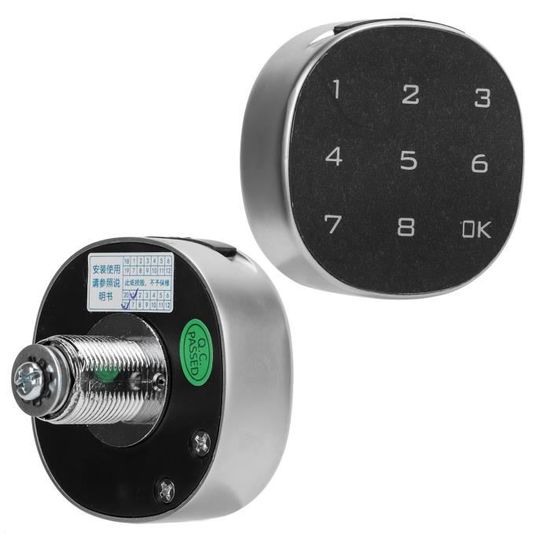 YUM Serrure à code électronique pour casier Serrure lectronique Par Mot quincaillerie barillet ...