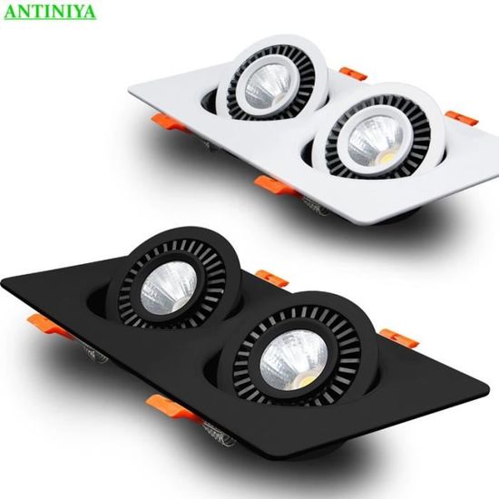 SPOTS,Cold white 6000K-18W White--Spot lumineux LED encastrable avec ...