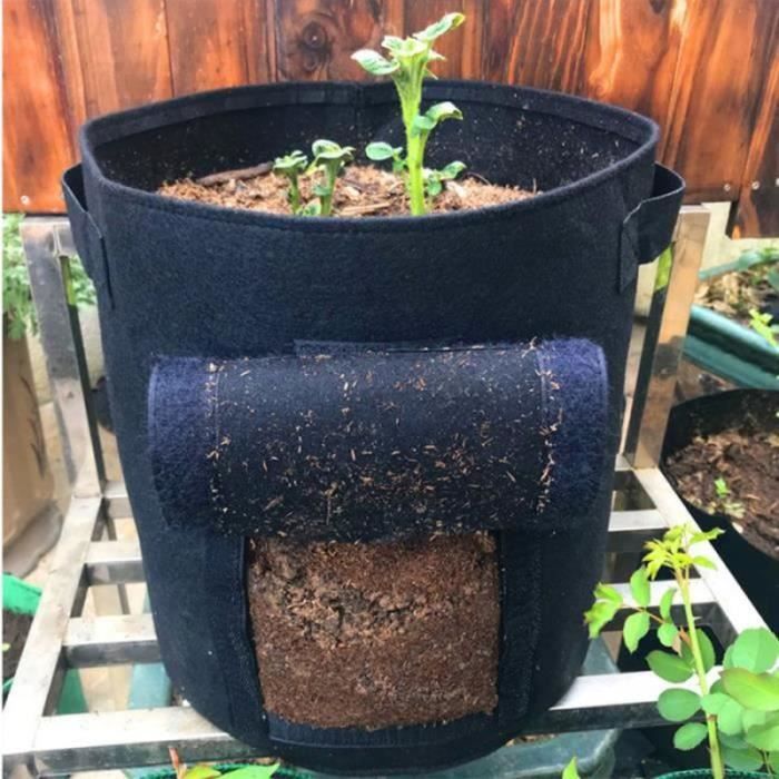 Potato Planting Pouch Peanut Bag Plant Growing for Use - Size 4 Gallon ...