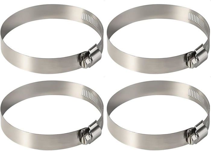 4 Collier De Serrage Inox 91-114mm Collier De Serrage MéTallique ...