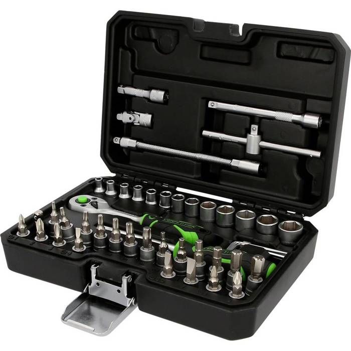 KS Tools 512.0048 COMPETITION 1/4 Steckschlüssel-Satz Jeu de clés à ...