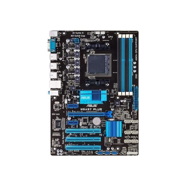 ASUS ATX DDR3 2133 AMD AM3+ Motherboard M5A97 PLUS - Cdiscount Informatique
