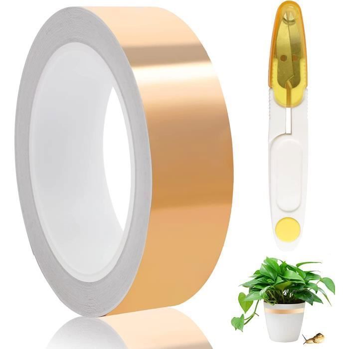 20m*3cm Feuille de Cuivre Bande Ruban Adhésif Ruban cuivre pour ...