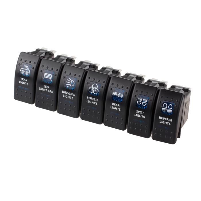 Bar ARB Carling Rocker interrupteur à bascule LED Light Bar avec LED ...