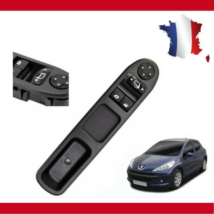 Bouton commande lève vitre Peugeot 207 CC SW C3 PICASSO 6554QC - Cdiscount Auto