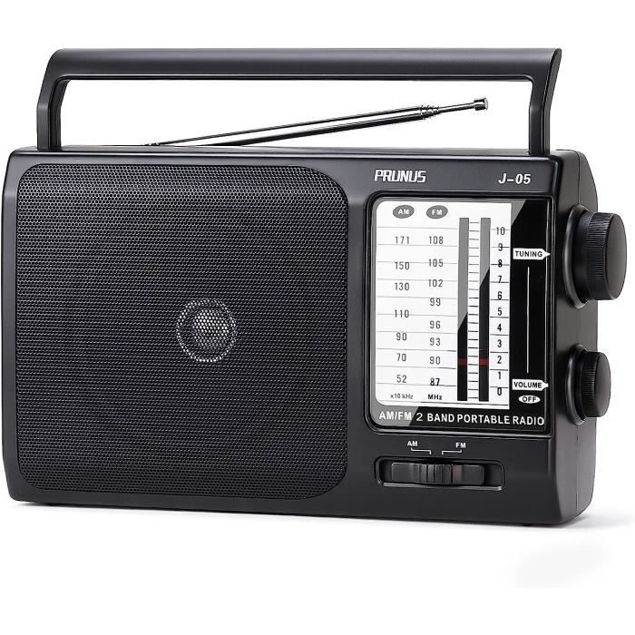 J-05 Am Fm Radio Portable, Poste Radio Transistor Avec Excellente ...