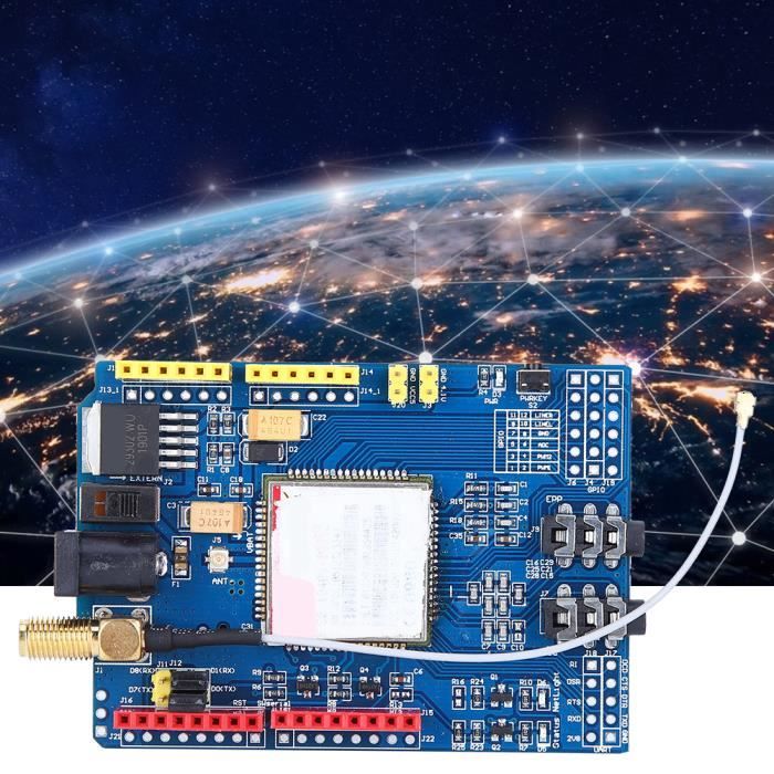 Module de développement, module électronique SIM900 de soutien RTC ...