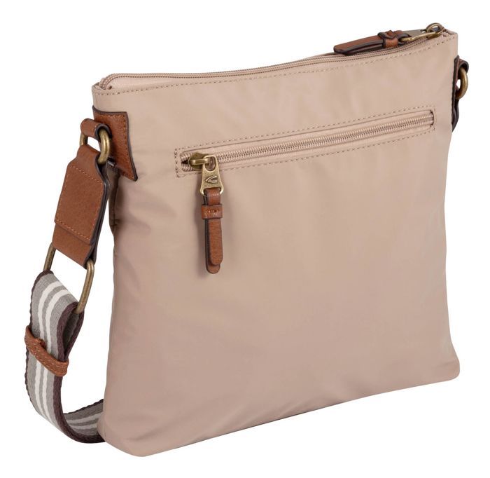 Sac à épaule bandoulière - camel active - Bari Cross Bag L - Beige ...