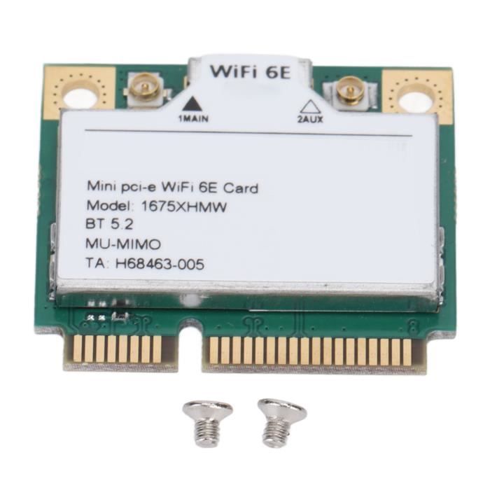 Carte réseau informatique Carte WiFi, carte réseau -bande MINI PCIE ...
