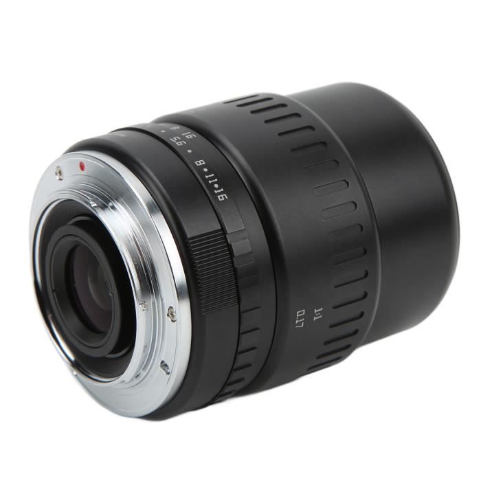 Objectif macro - HURRISE - 40 mm F2.8 - Ouverture F2.8 - Grossissement ...