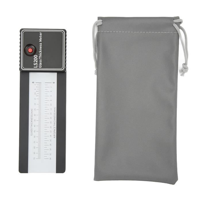 Mxzzand compteur d'épaisseur de verre laser Jauge d'épaisseur de verre ...