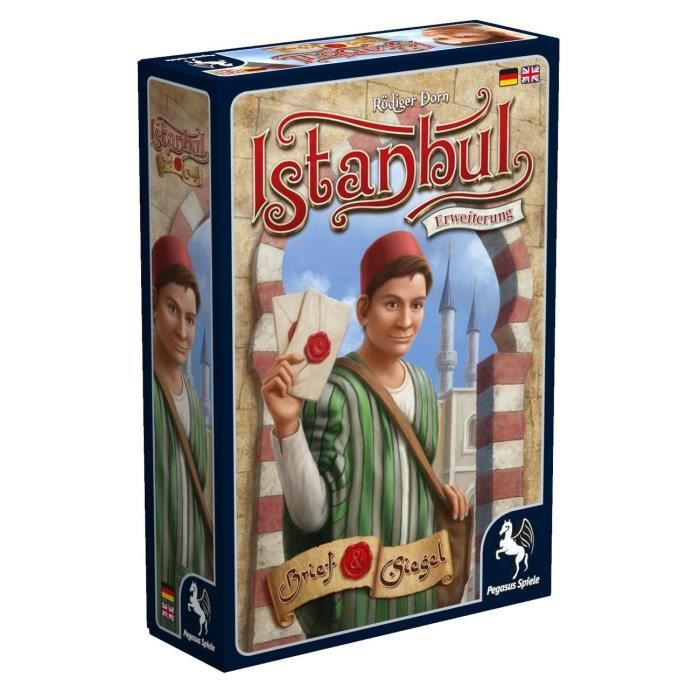 Pegasus Spiele 55117 G Istanbul Brief et Siegel Jeu de société - 55117G ...