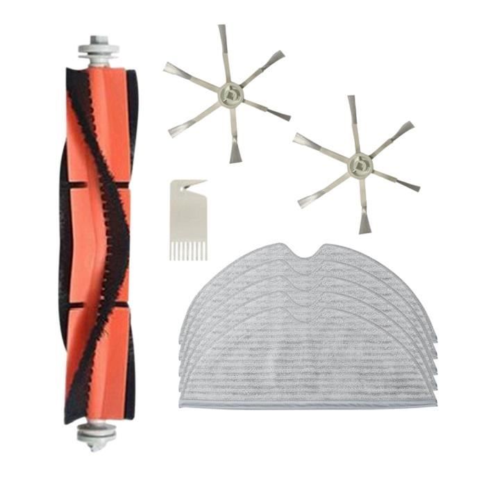 9 PièCes SéRies pour Xiaomi Mijia 2C Robot Aspirateur Kit de PièCes de ...