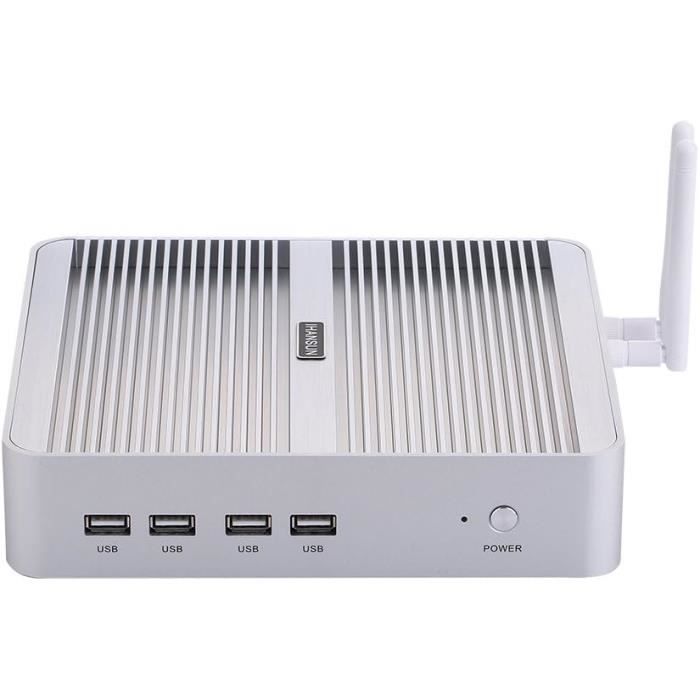 Fanless Mini Pc, Desktop Computer, Htpc, Kodi Box, Windows 11 Or Linux ...