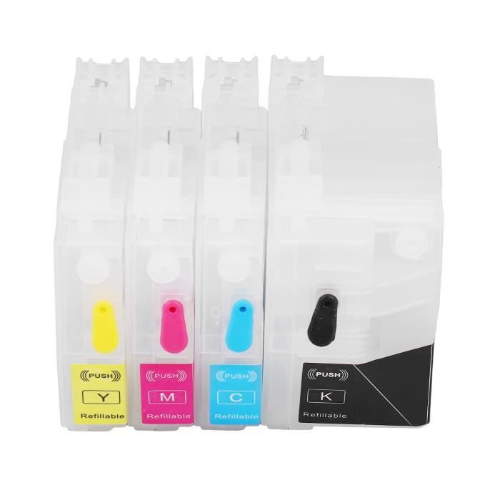 YOSOO Cartouche d'encre Cartouches D'imprimante, Lot de 4 Cartouches D ...